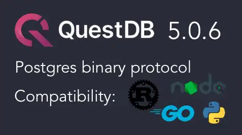 QuestDB 5.0.6 Release Highlights, January 2021 | QuestDB